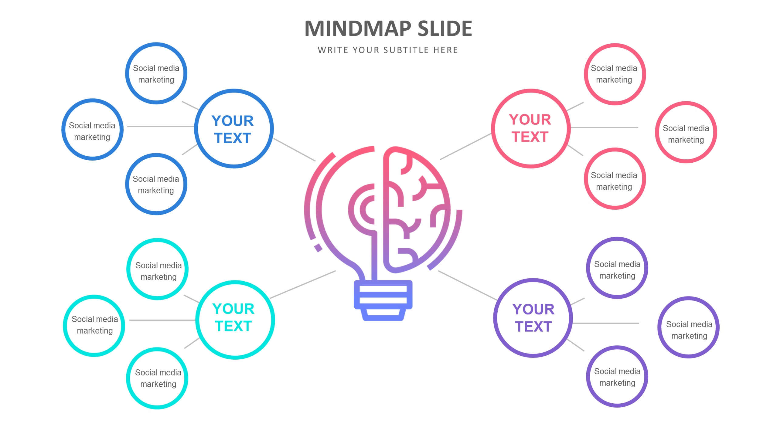 Slide Templates: Mindmap Slide