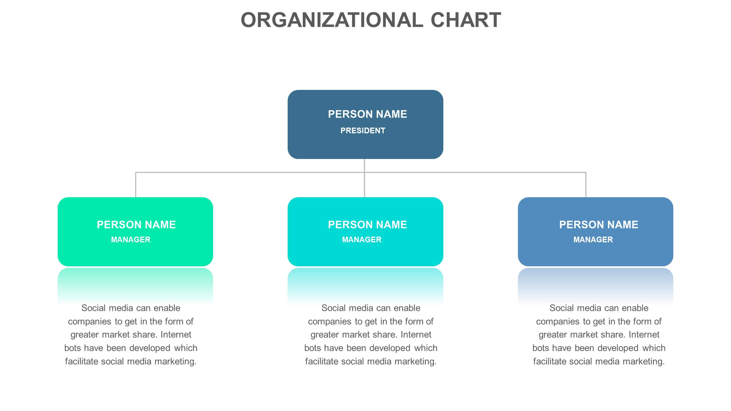 Slide Templates: Organizational Chart Slide