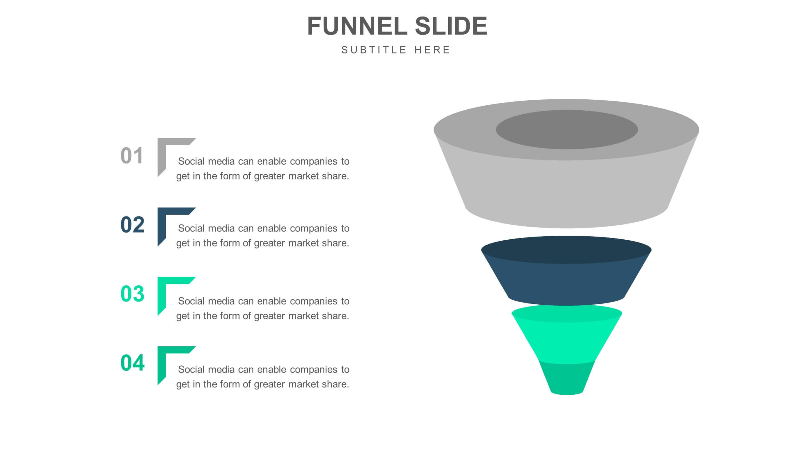 Slide Templates: Funnel Slide