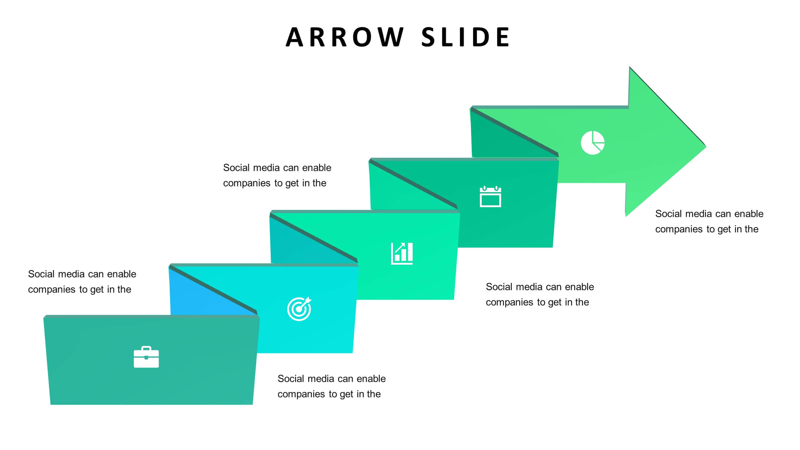 Slide Templates: Arrow Slide