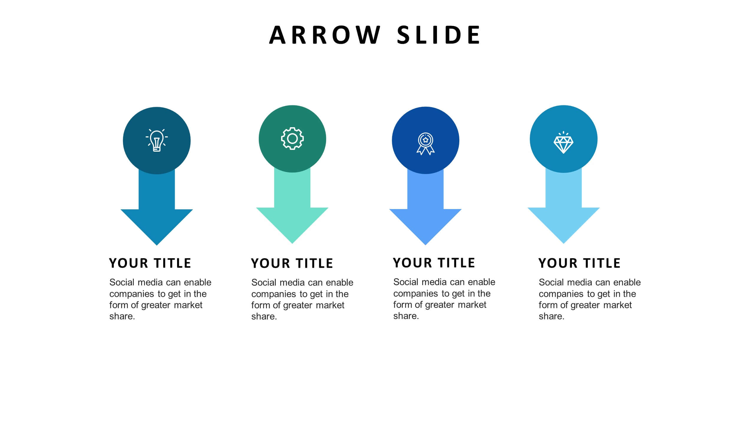 Slide Templates: Arrow Slide