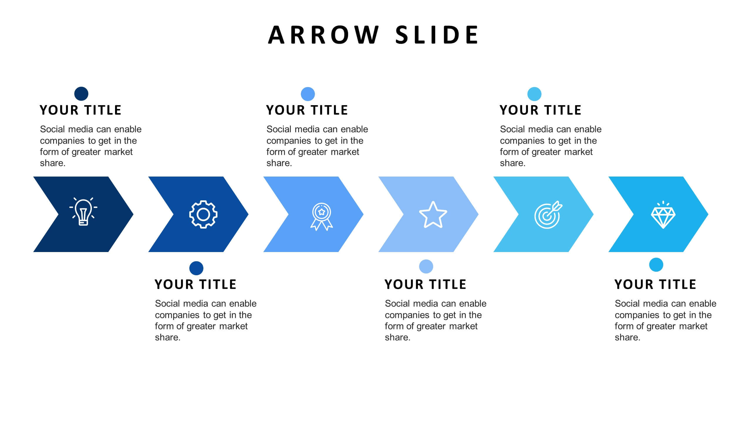 Slide Templates: Arrow Slide