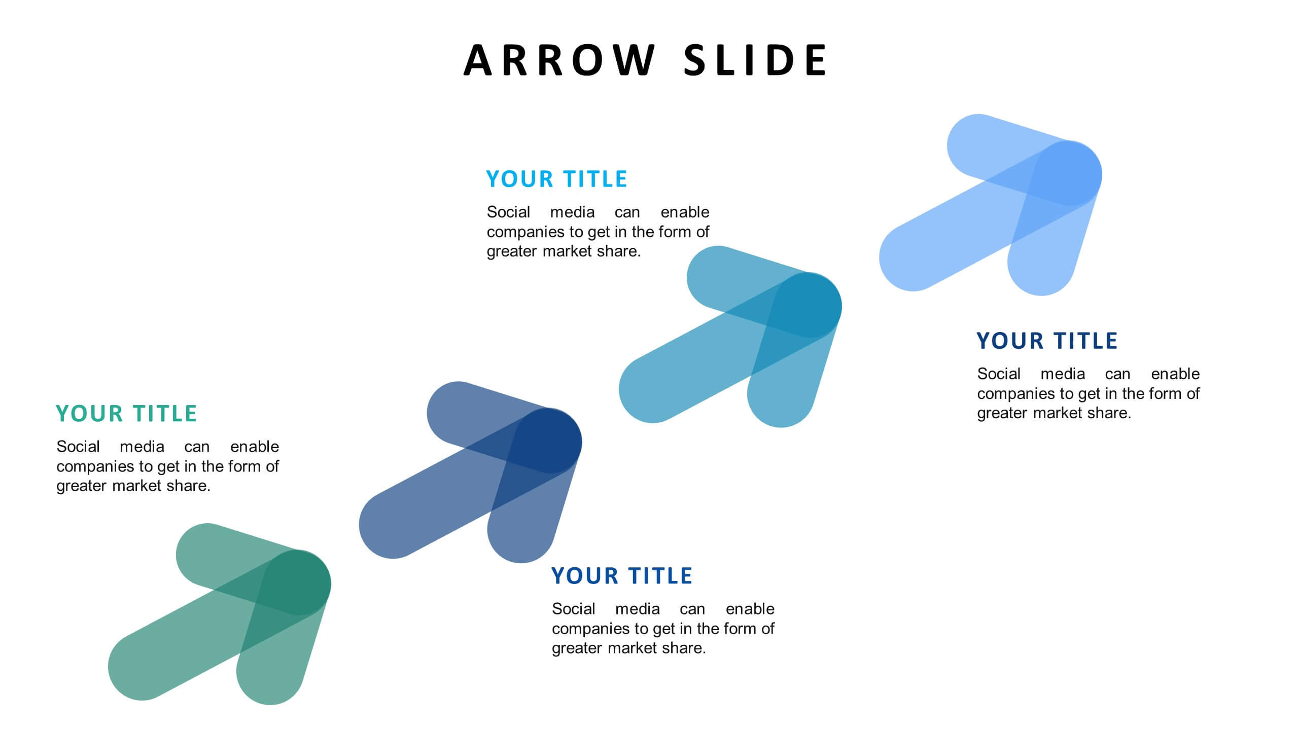 Slide Templates: Arrow Slide