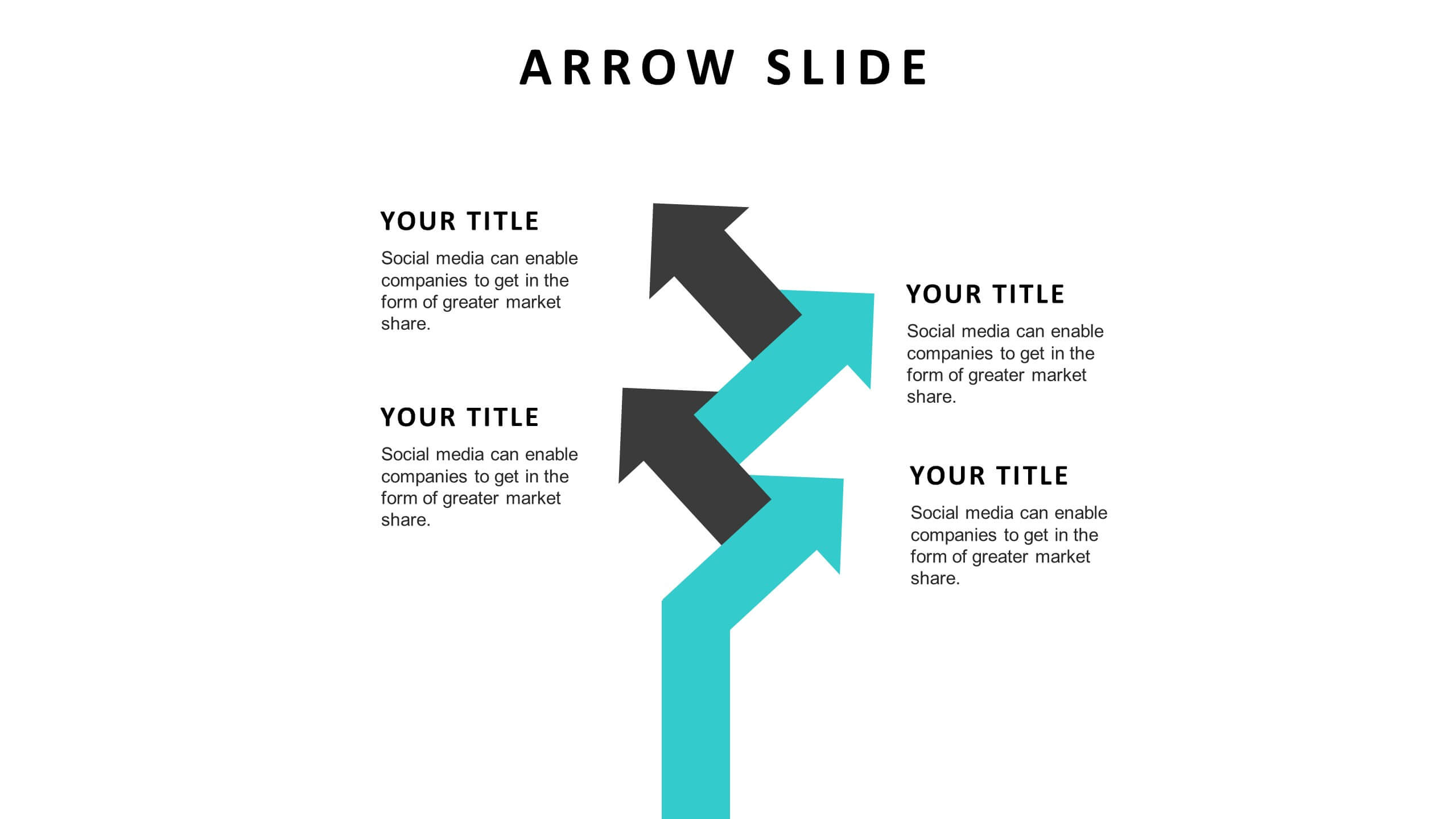 Slide Templates: Arrow Slide