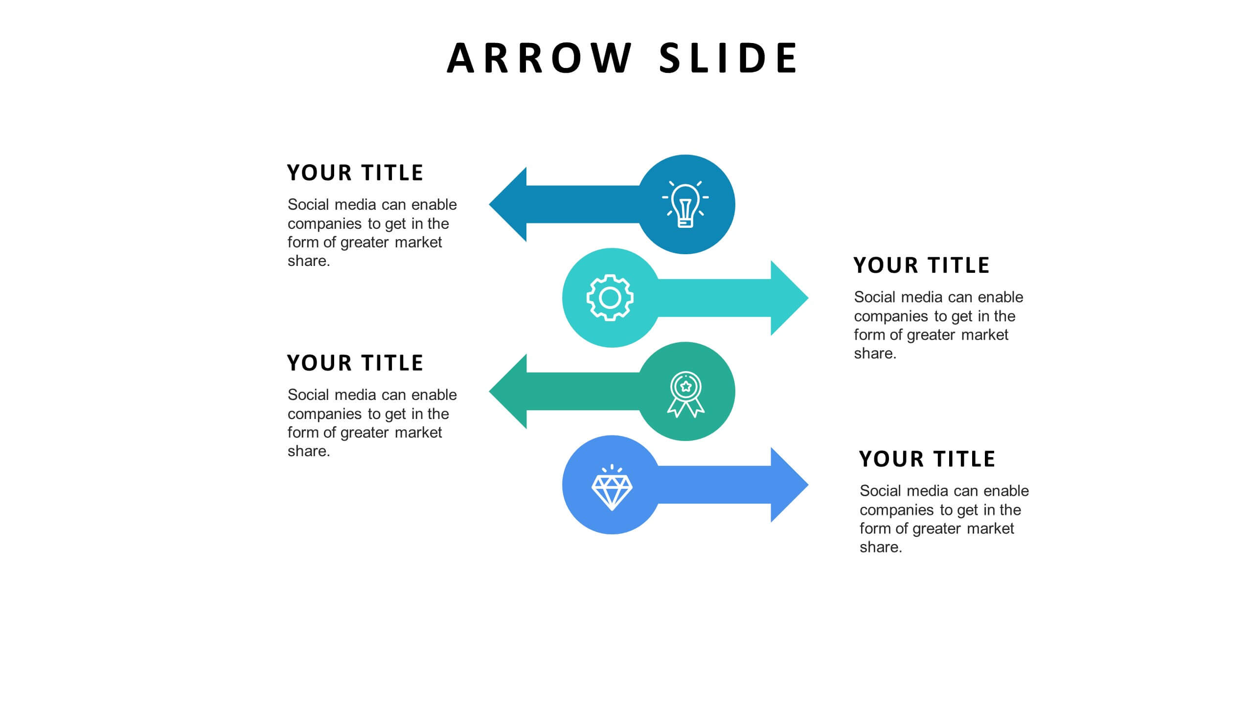 Slide Templates: Arrow Slide
