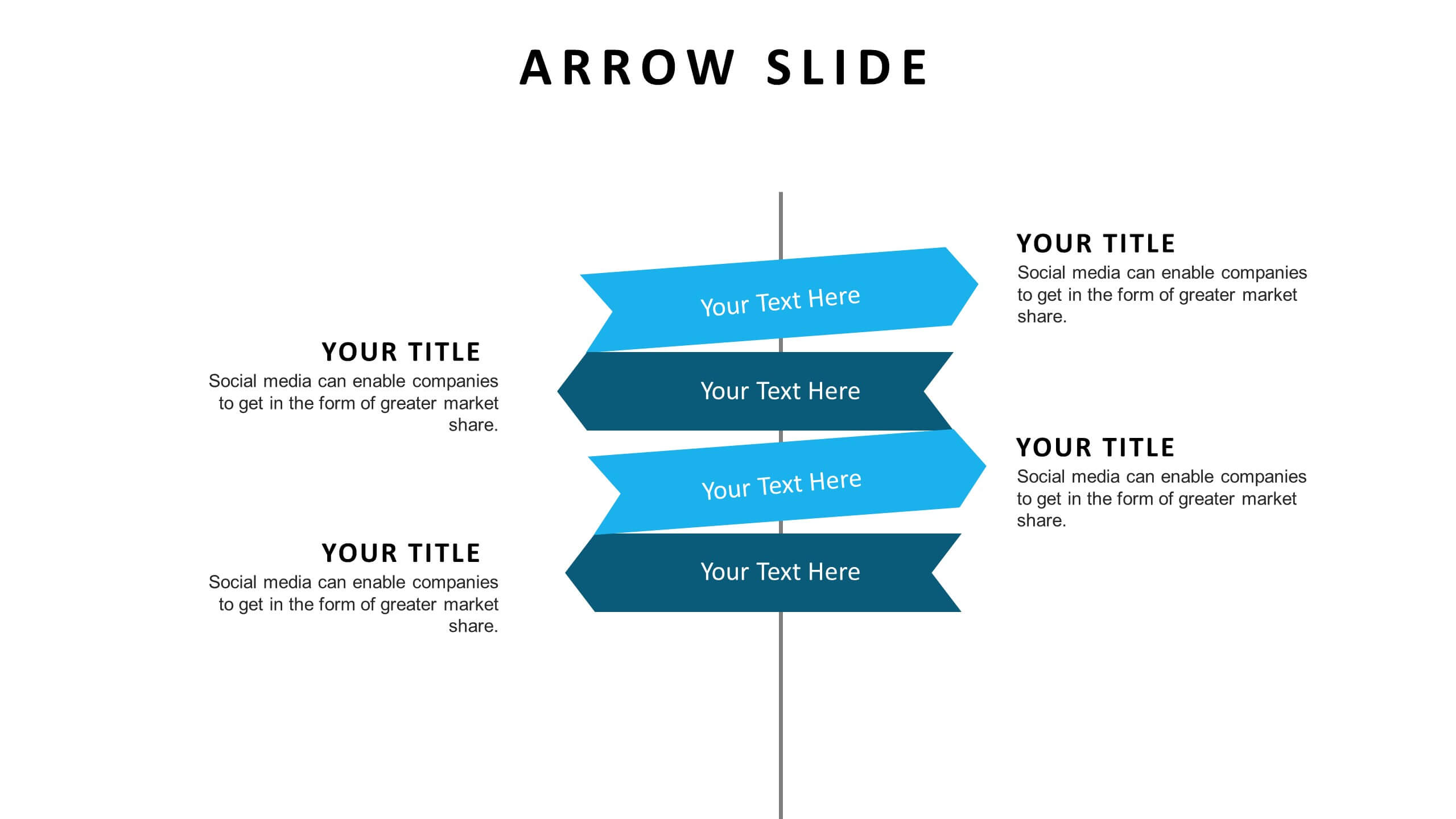 Slide Templates: Arrow Slide