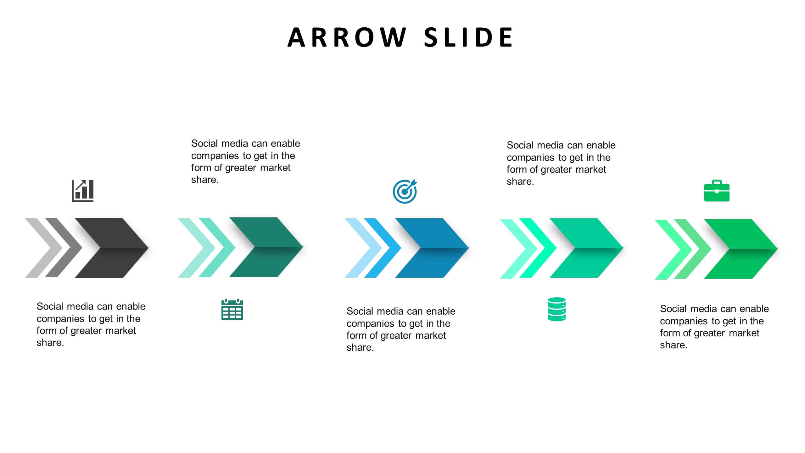 Slide Templates: Arrow Slide