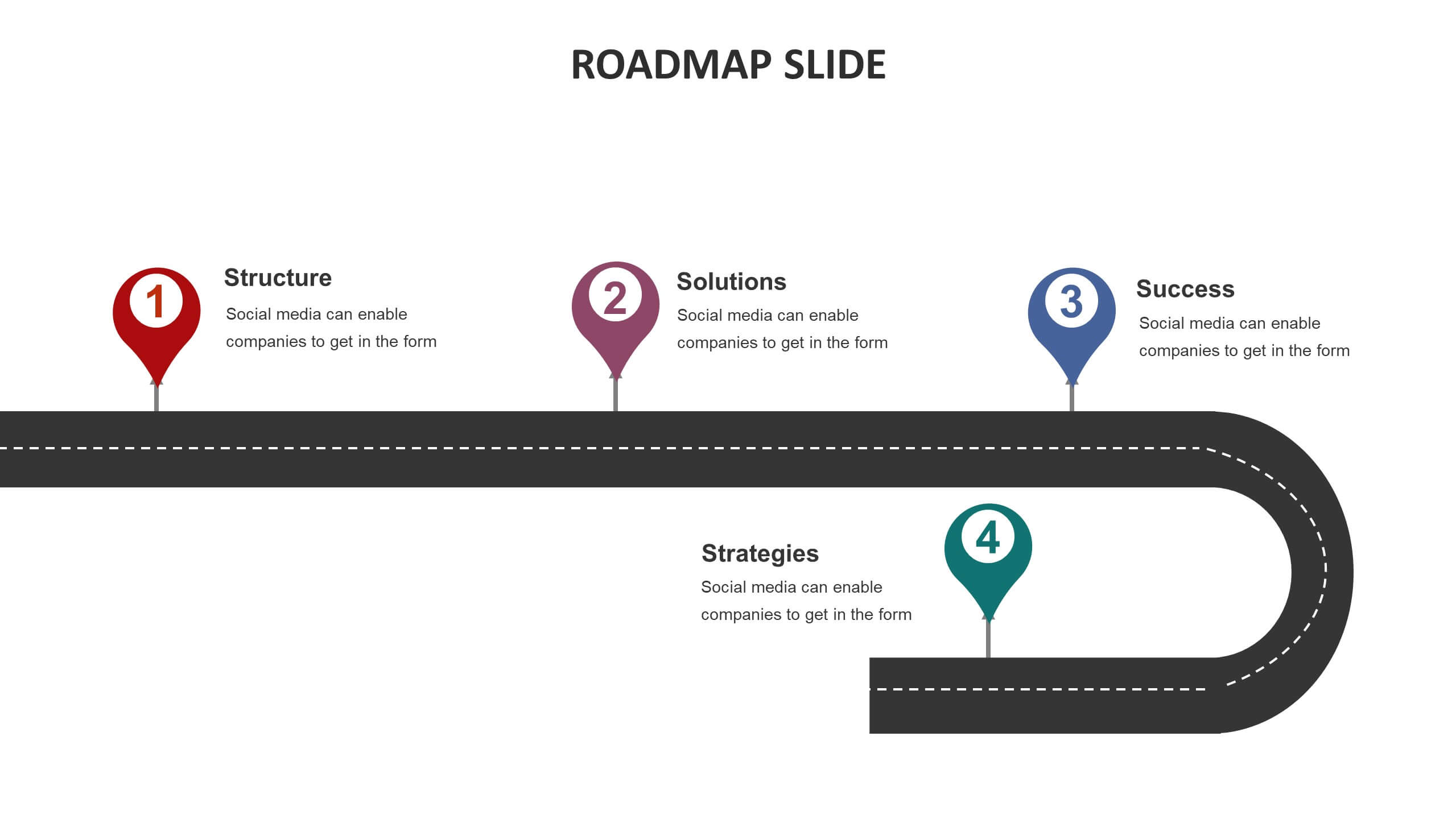 Slide Templates: Roadmap Slide