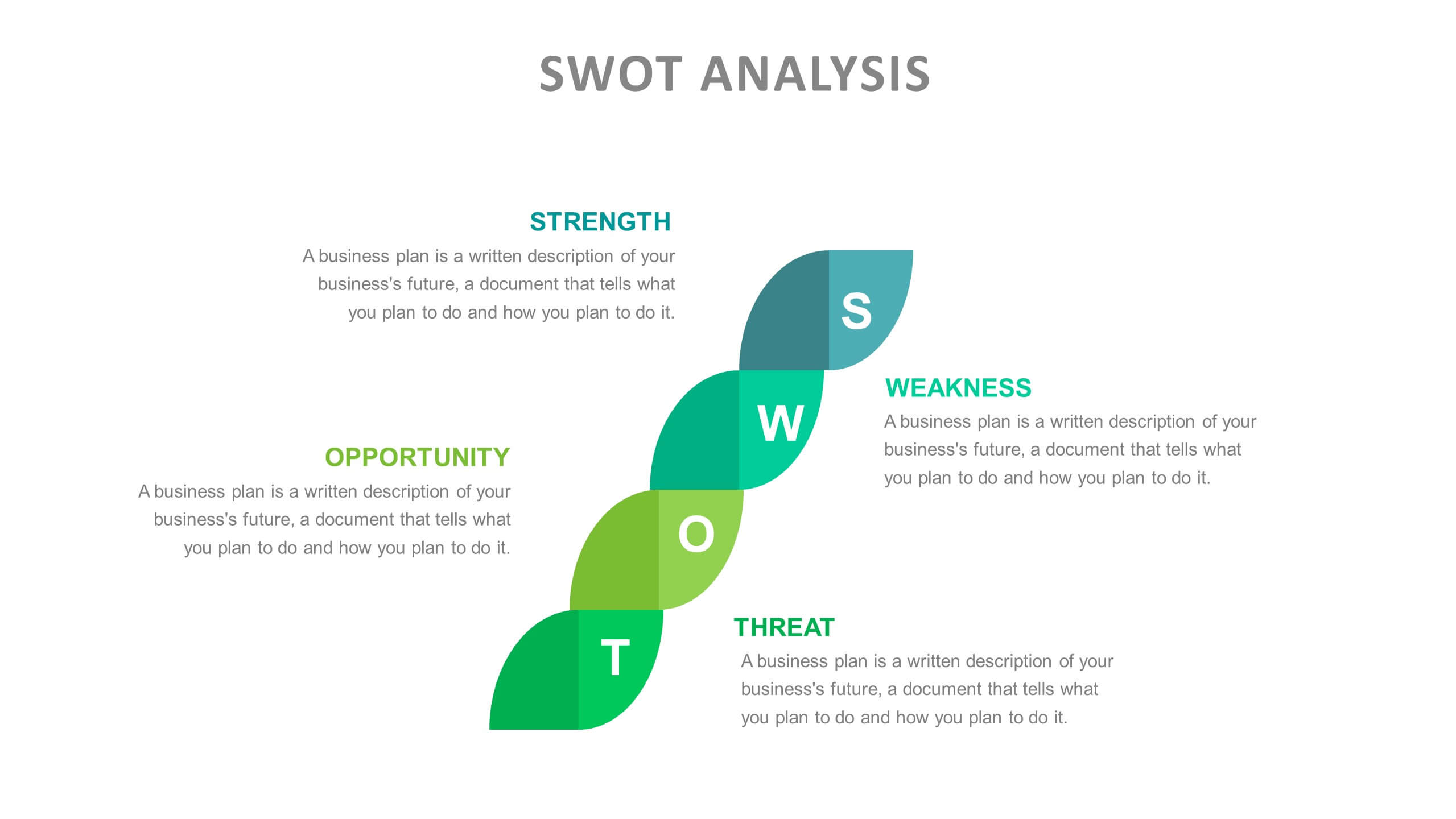 Slide Templates: SWOT Slide