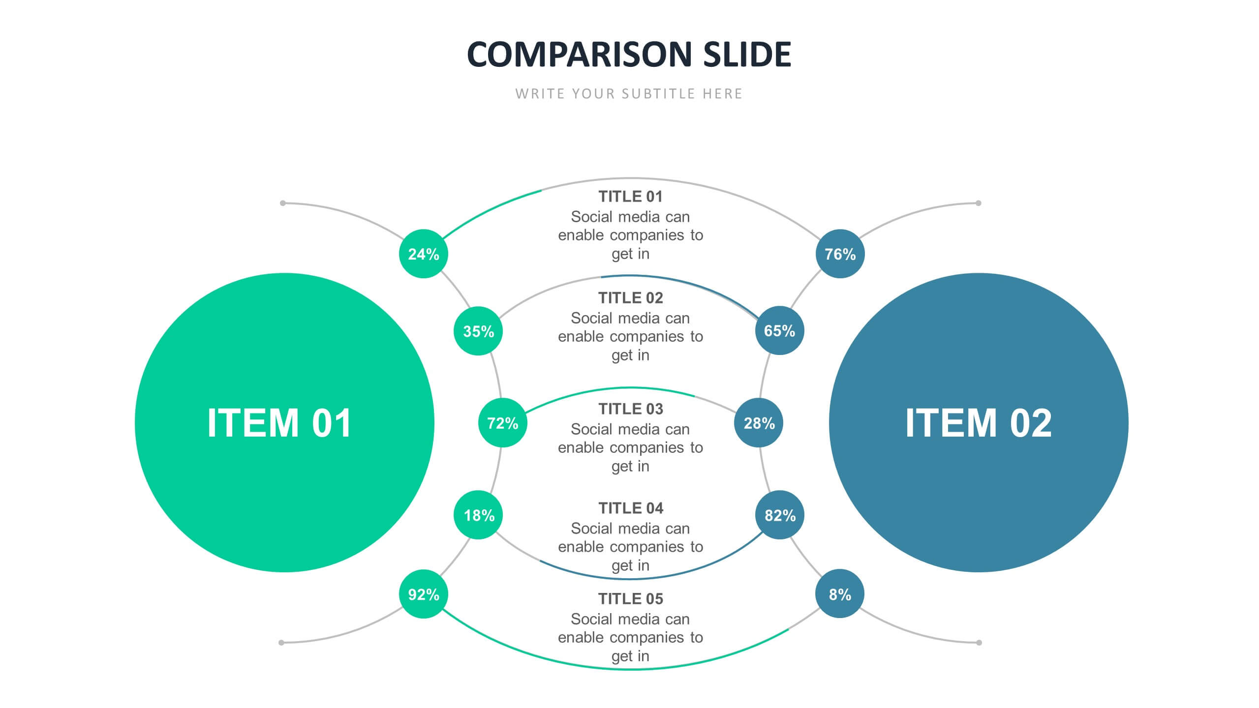 Slide Templates: Comparison Slide Slide Templates: Comparison Slide