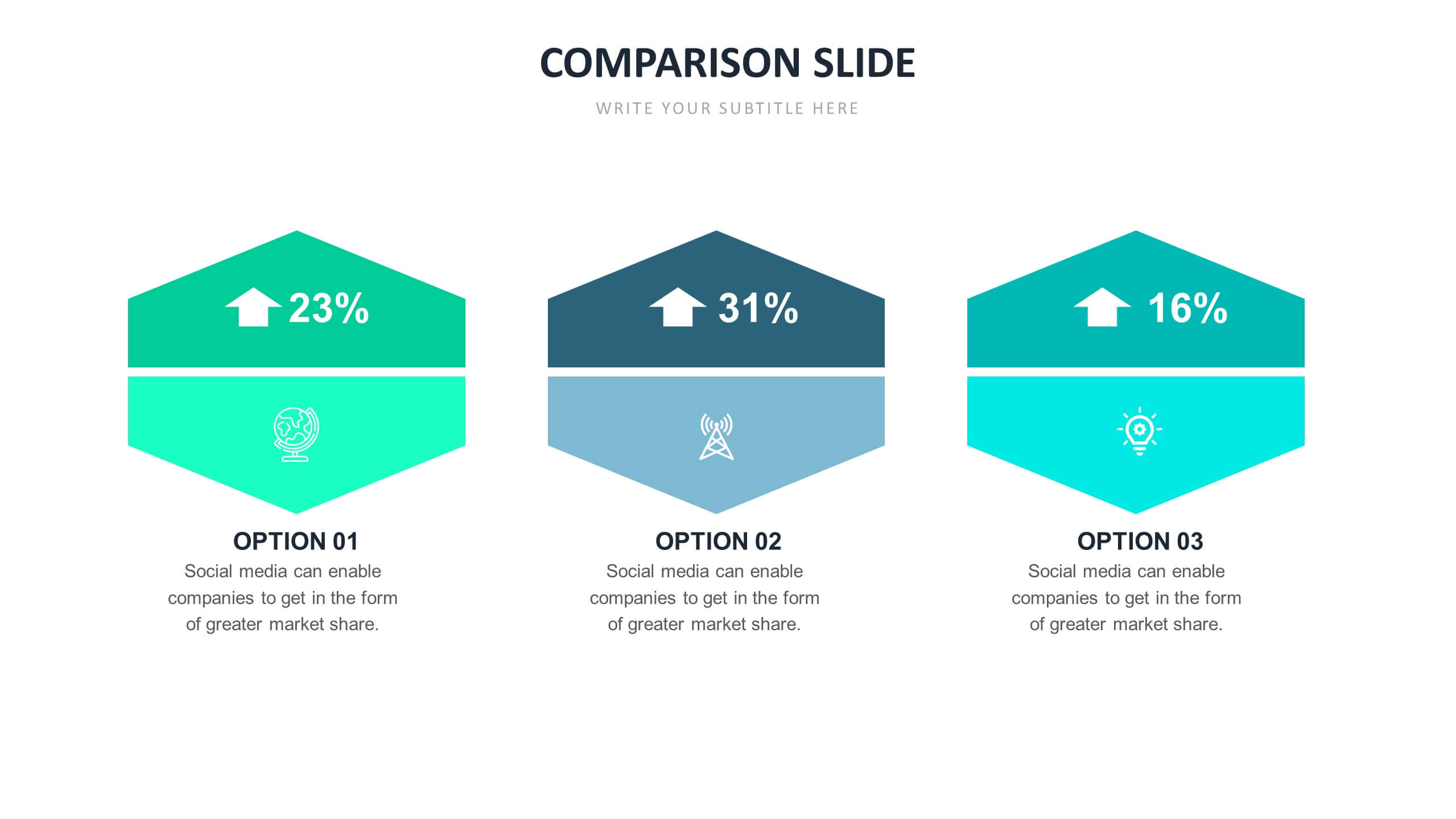 Slide Templates: Comparison Slide Slide Templates: Comparison Slide