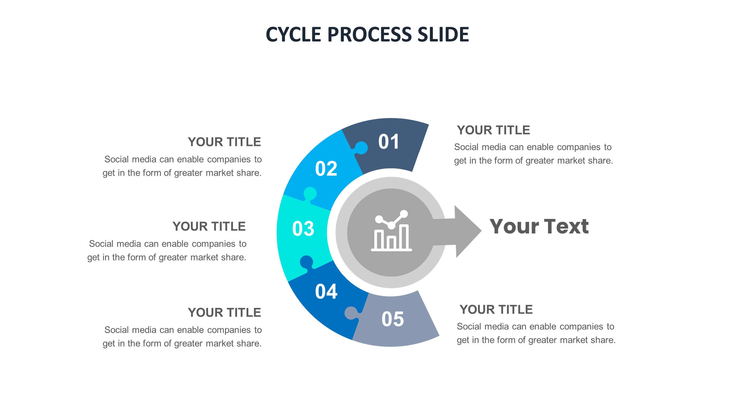 Slide Templates: Cycle Process Slide