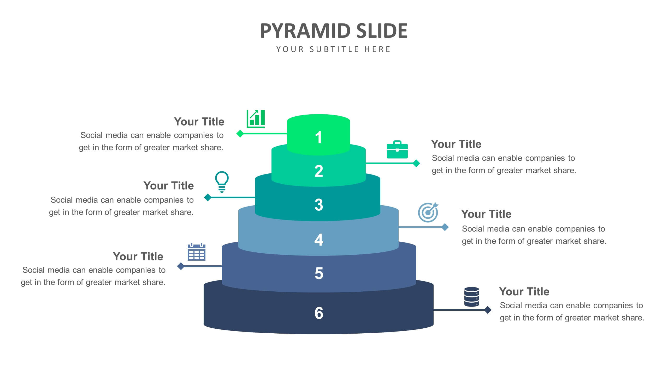 Slide Templates: Pyramid Slide