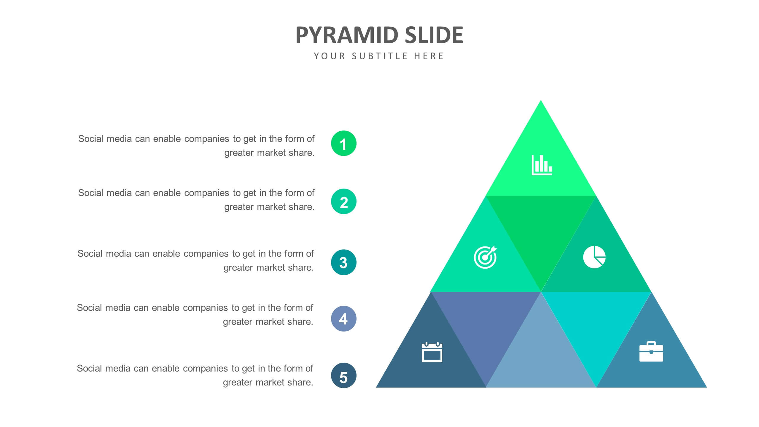 Slide Templates: Pyramid Slide