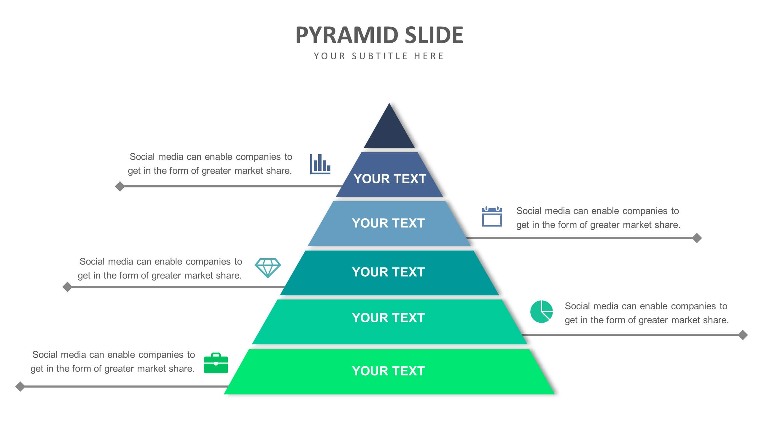 Slide Templates: Pyramid Slide