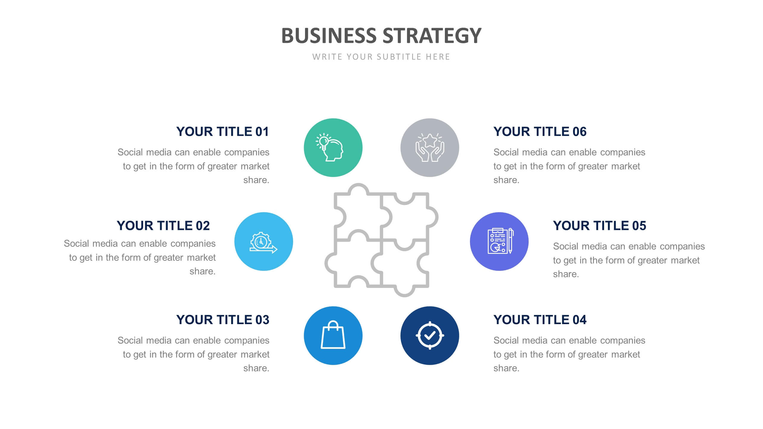 Slide Templates: Strategy Slide