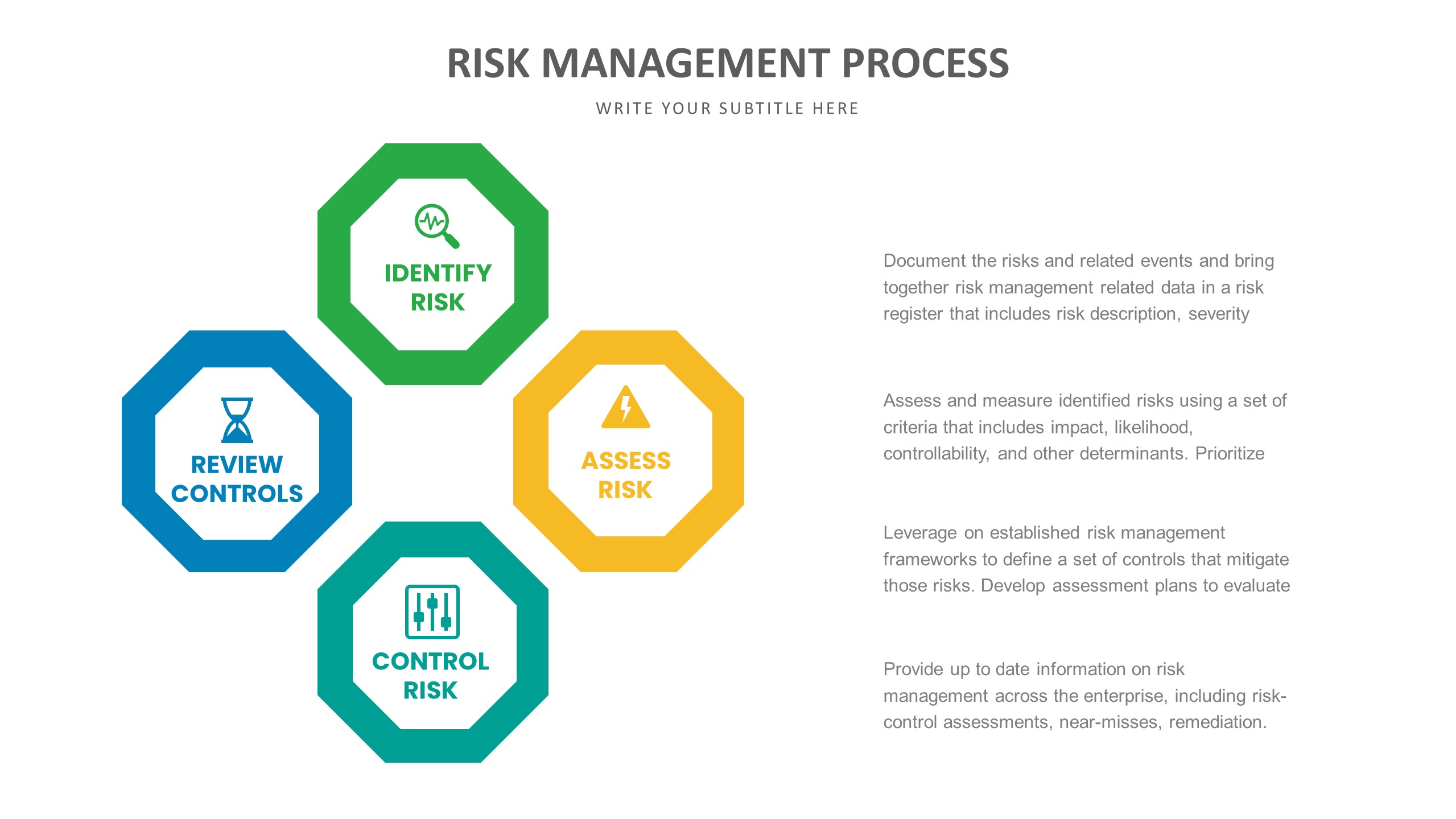 Slide Templates: Risk Management Slide