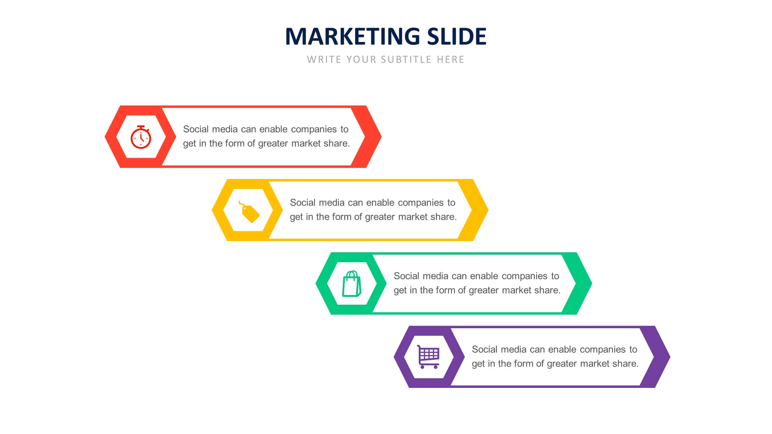 Slide Templates: Marketing Slide