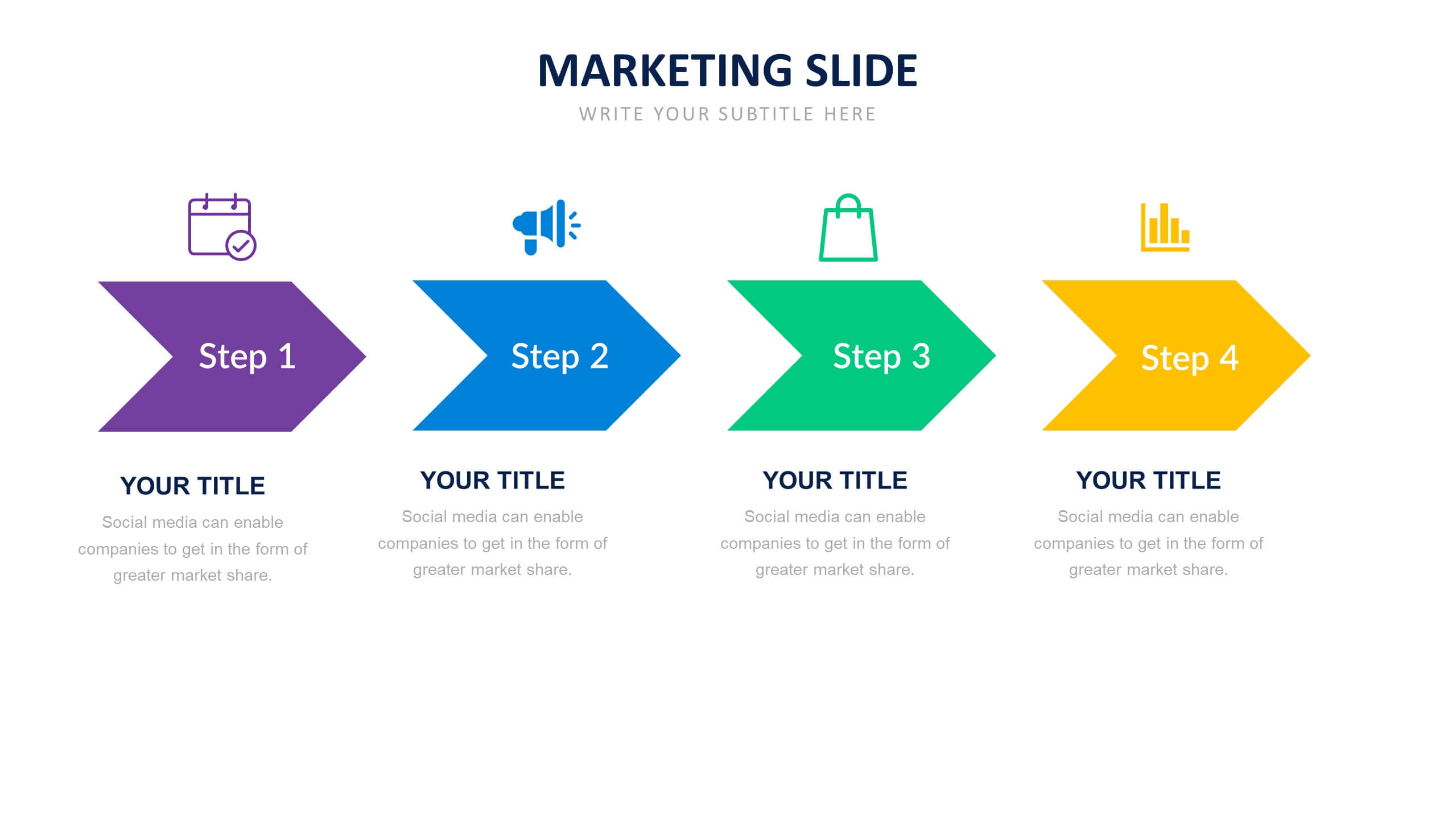 Slide Templates: Marketing Slide