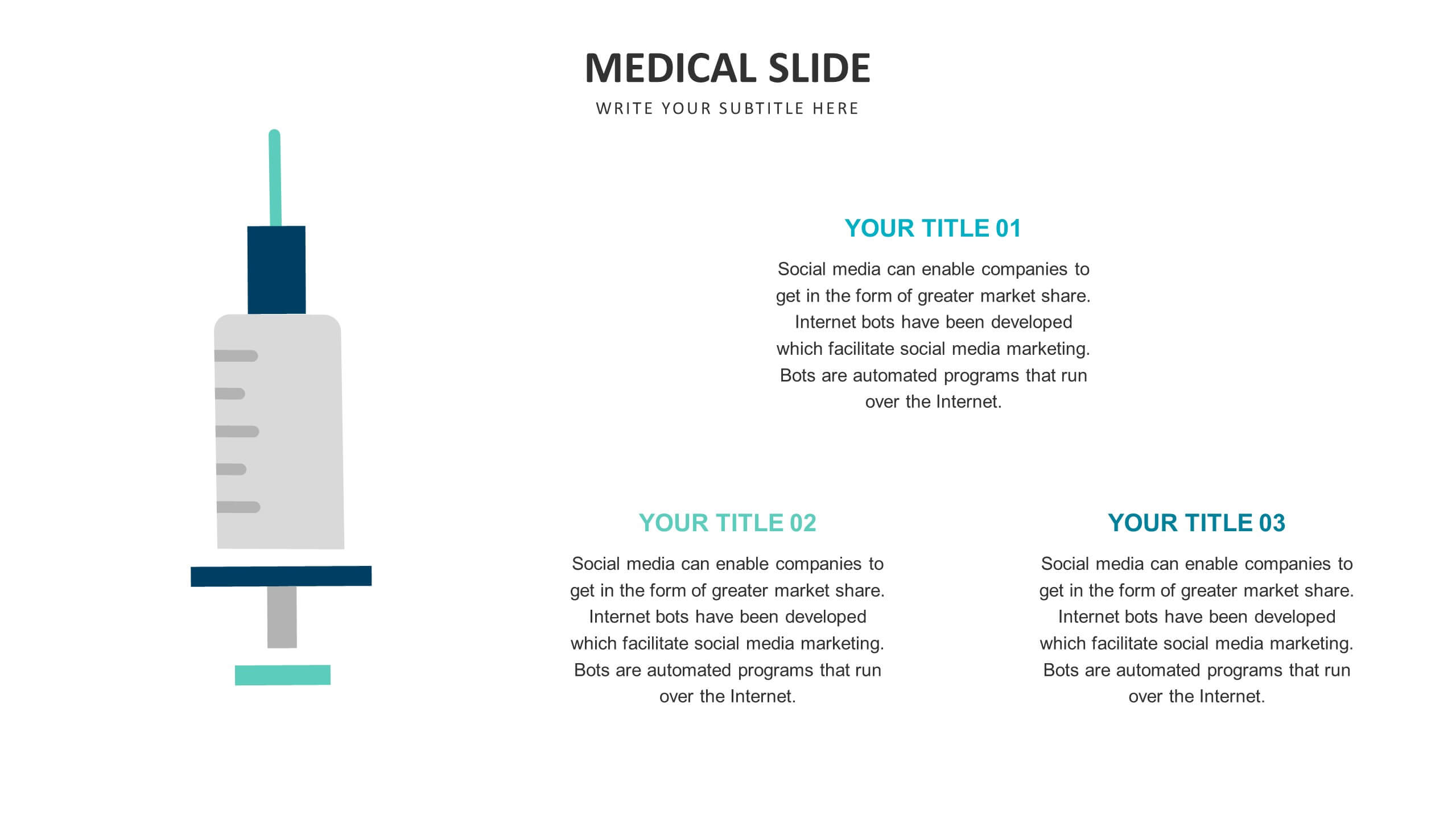 Slide Templates: Medical Slide