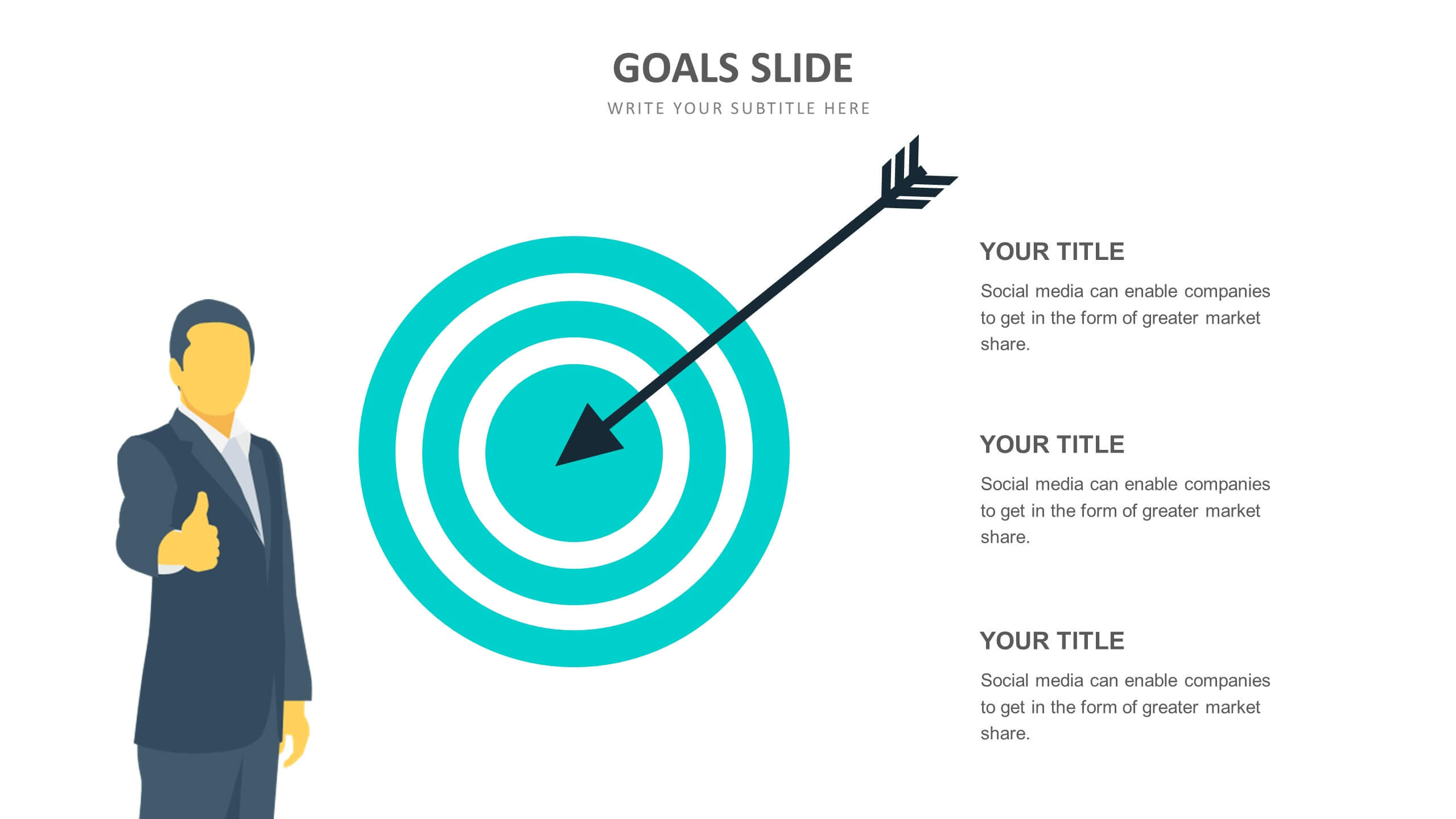 Slide Templates: Goal Slide