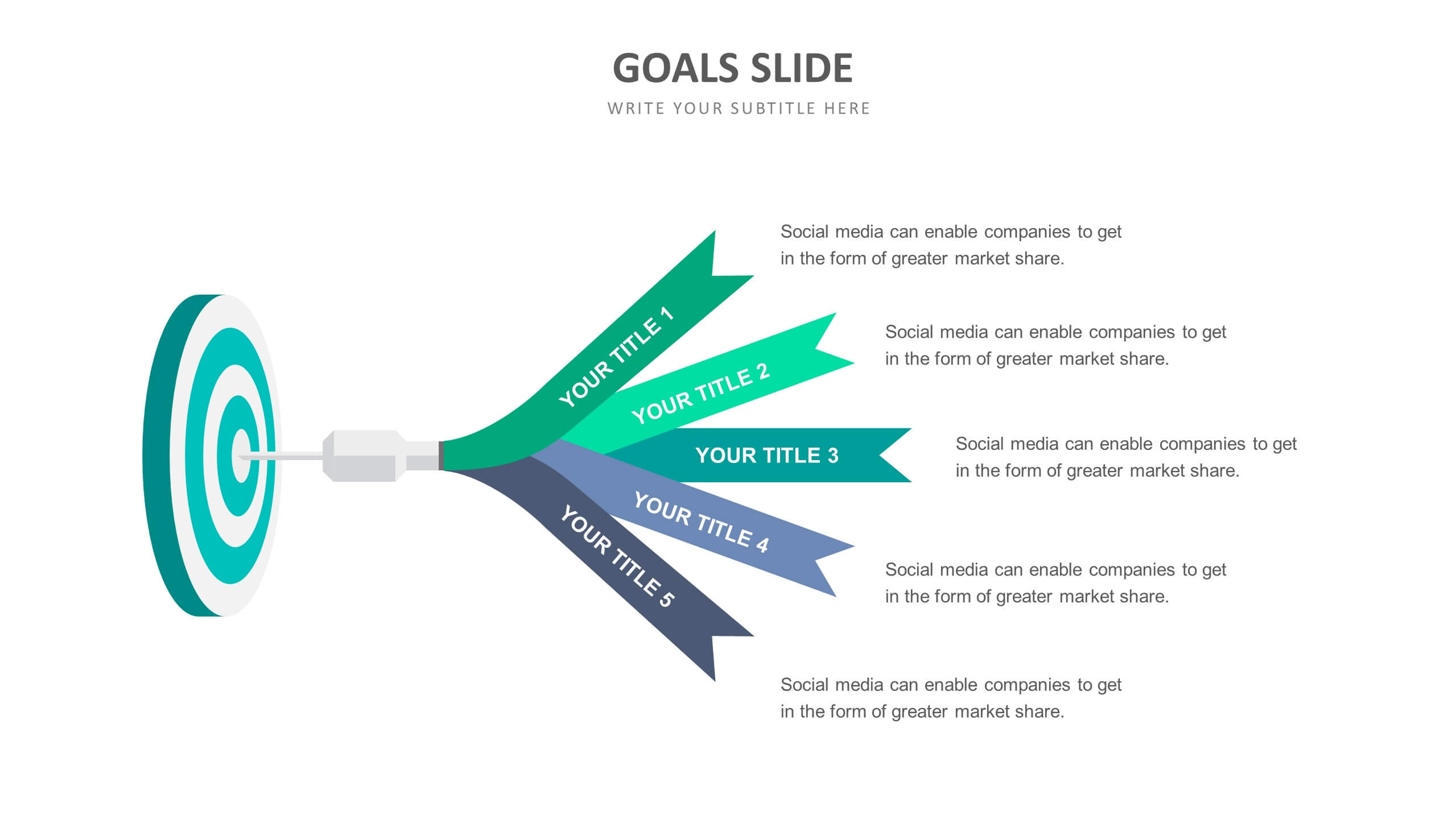 Slide Templates: Goal Slide